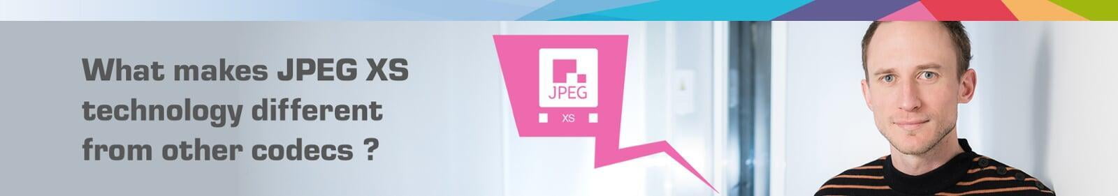 What makes JPEG XS technology different from other codecs? | intoPIX
